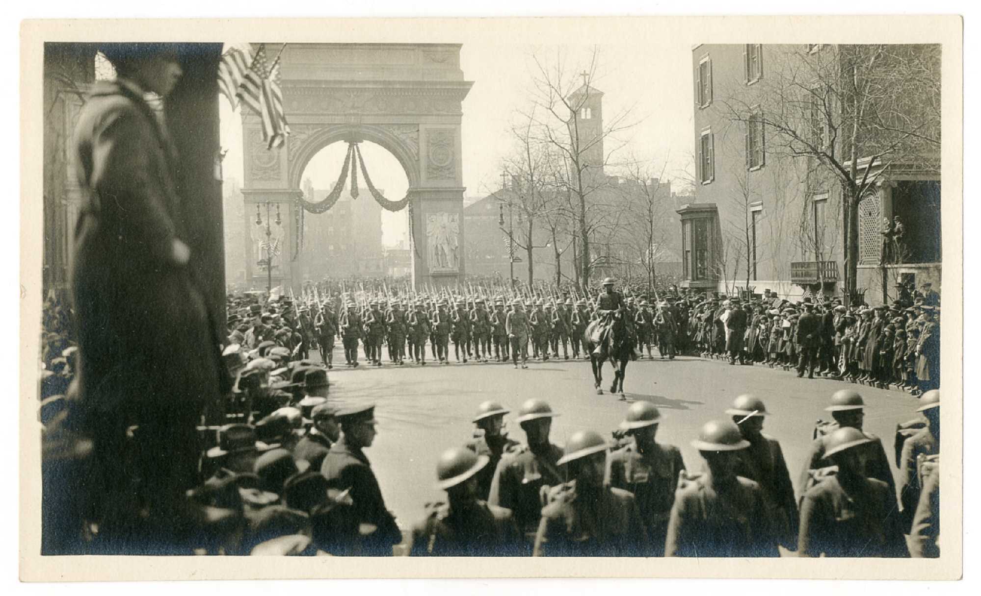 Photographic Archive : World War I Armistice Parade Photographs