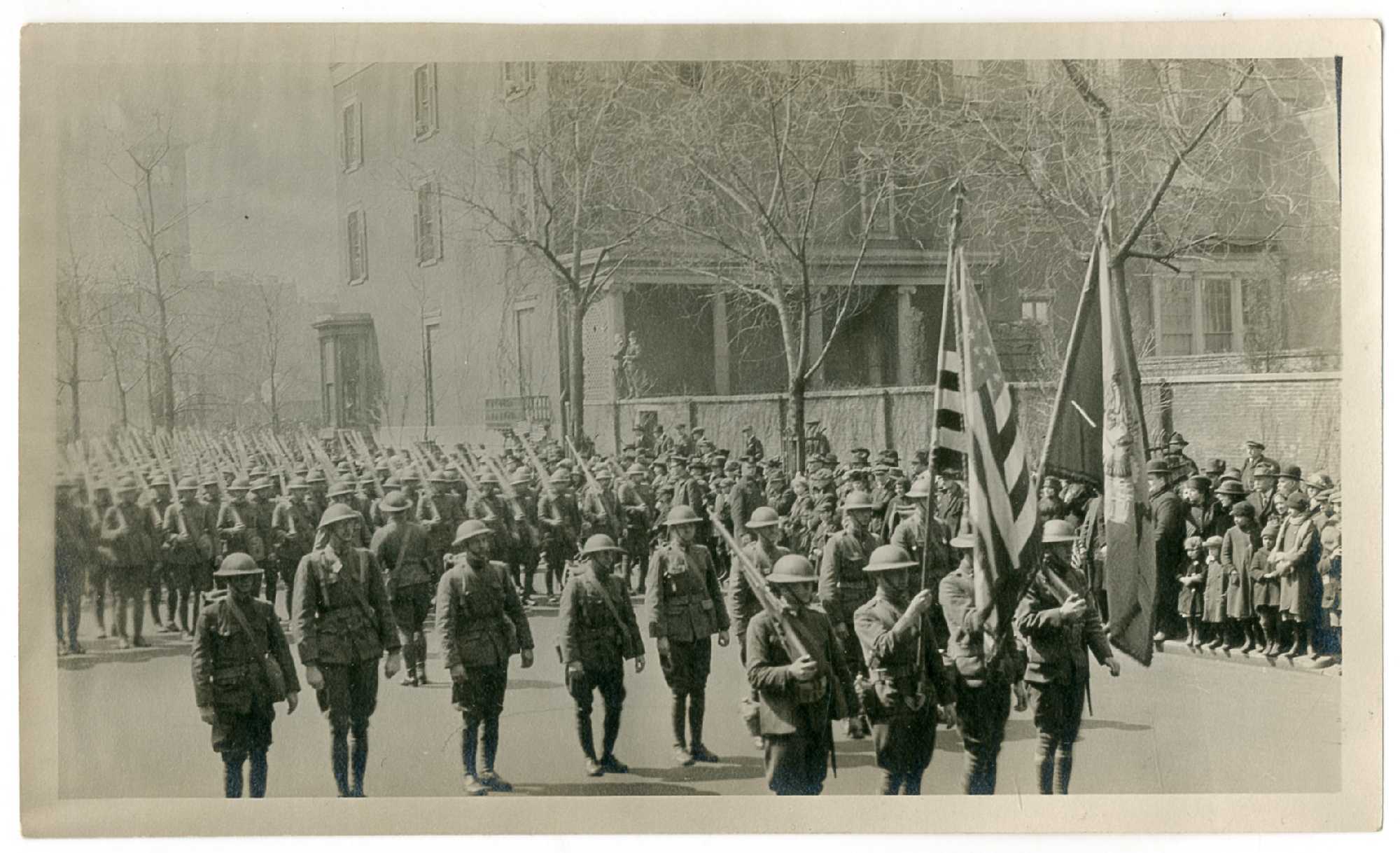 Photographic Archive : World War I Armistice Parade Photographs